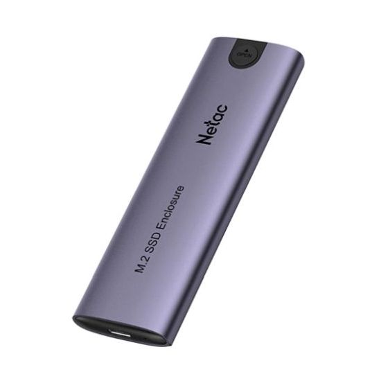 Netac External M.2 NVMe Enclosure / Caddy, USB 3.1 Gen2 Type-C ...