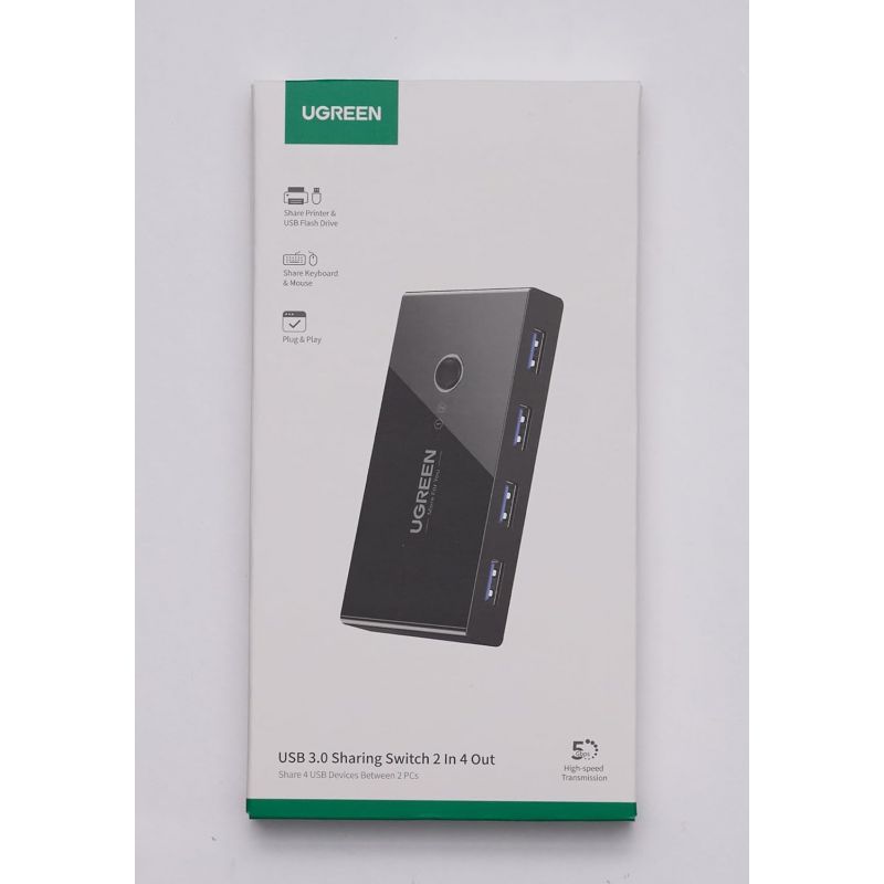UGREEN Switch USB 3.0 Commutateur KVM 4 Ports USB (30768)
