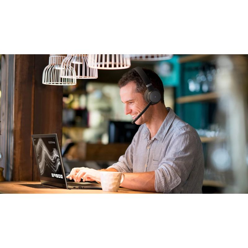 Casque Bluetooth sans fil Lenovo Go ANC (MS Teams) (Thunder Black ...